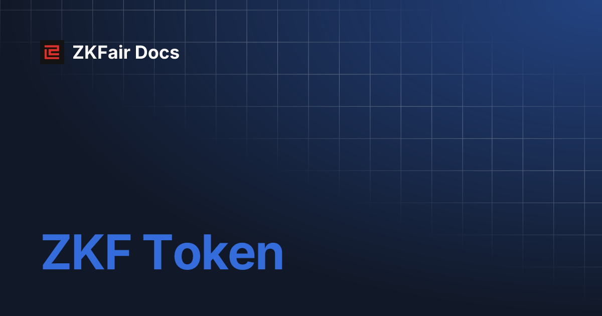 ZKF Token | ZKFair Docs